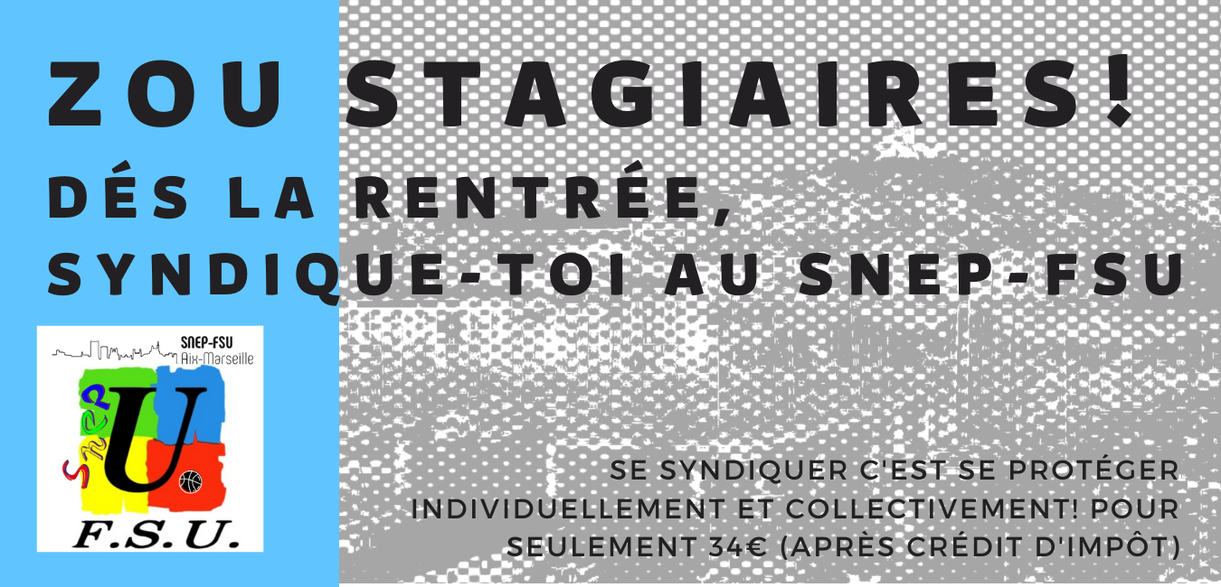 Stagiaires – SNEP-FSU Aix Marseille